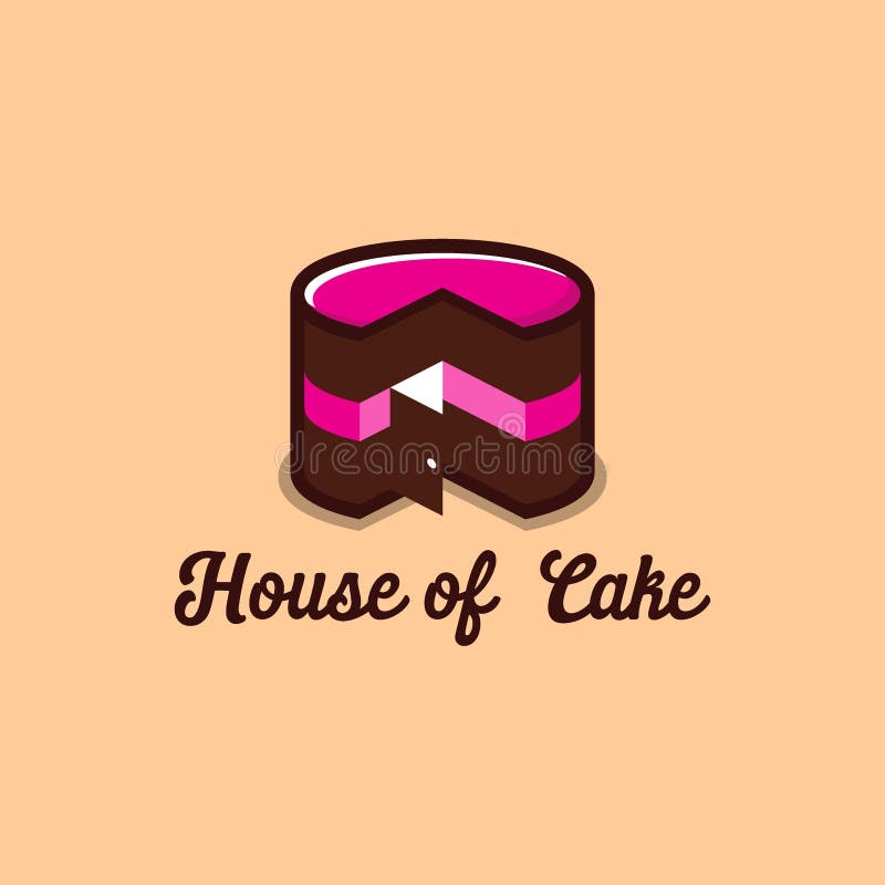 Creative Cake Logo Vector Art Logo Stock Vector - Illustration of ...