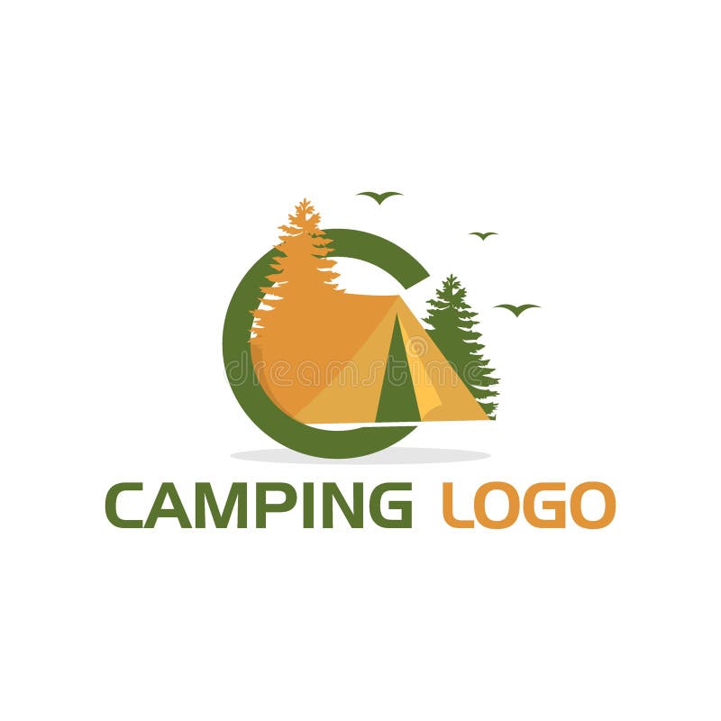 Creative Camping Logo Vector Art Logo Stock Illustration - Illustration ...