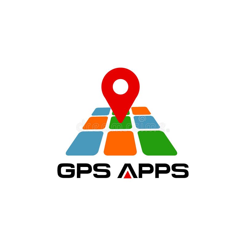 Creative GPS Logo Vector Art Logo Stock Illustration - Illustration of ...