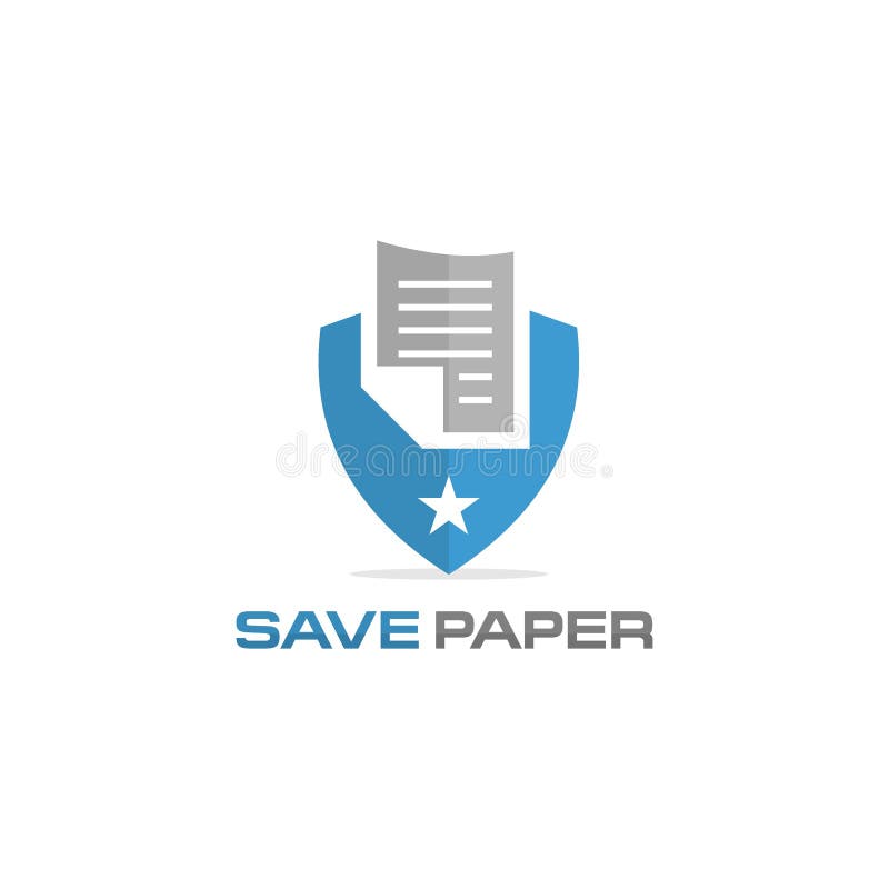 Creative Paper Logo Vector Art Logo Stock Illustration - Illustration ...