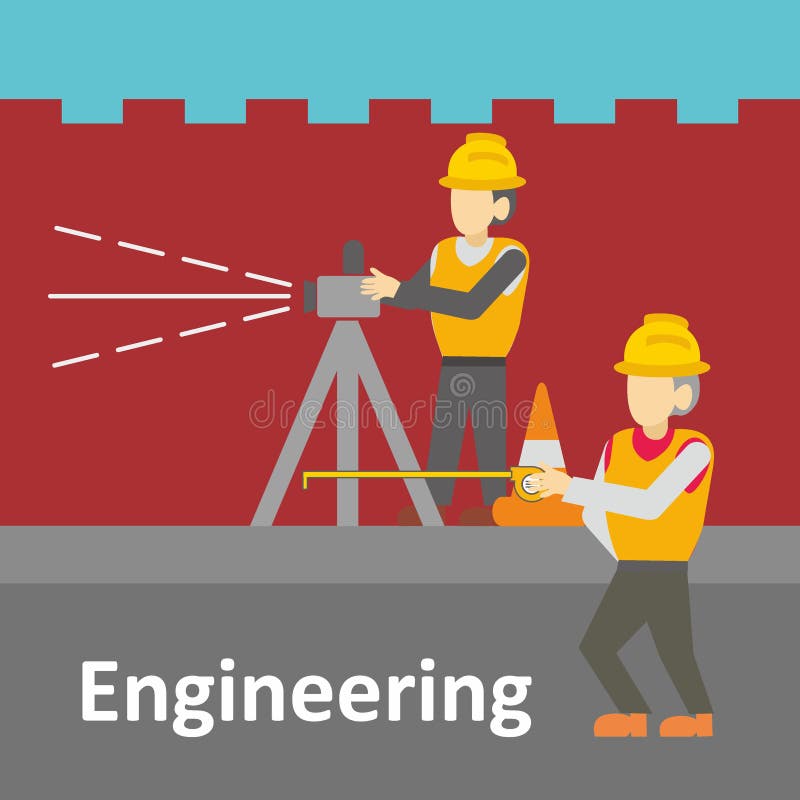 Engineering Illustration Vector Art Logo Template and Illustration ...