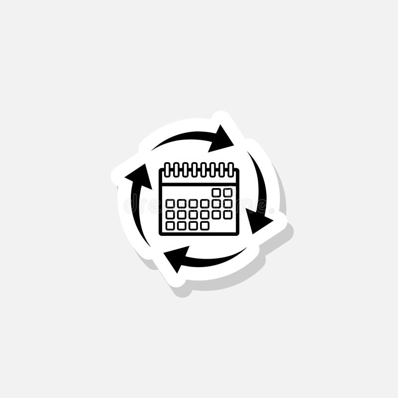 Set of Simple Update Progress Icon. Vector Illustration Stock Vector ...