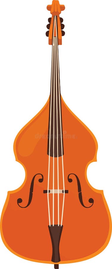 Simple vector bass clipart stock vector. Illustration of creative ...