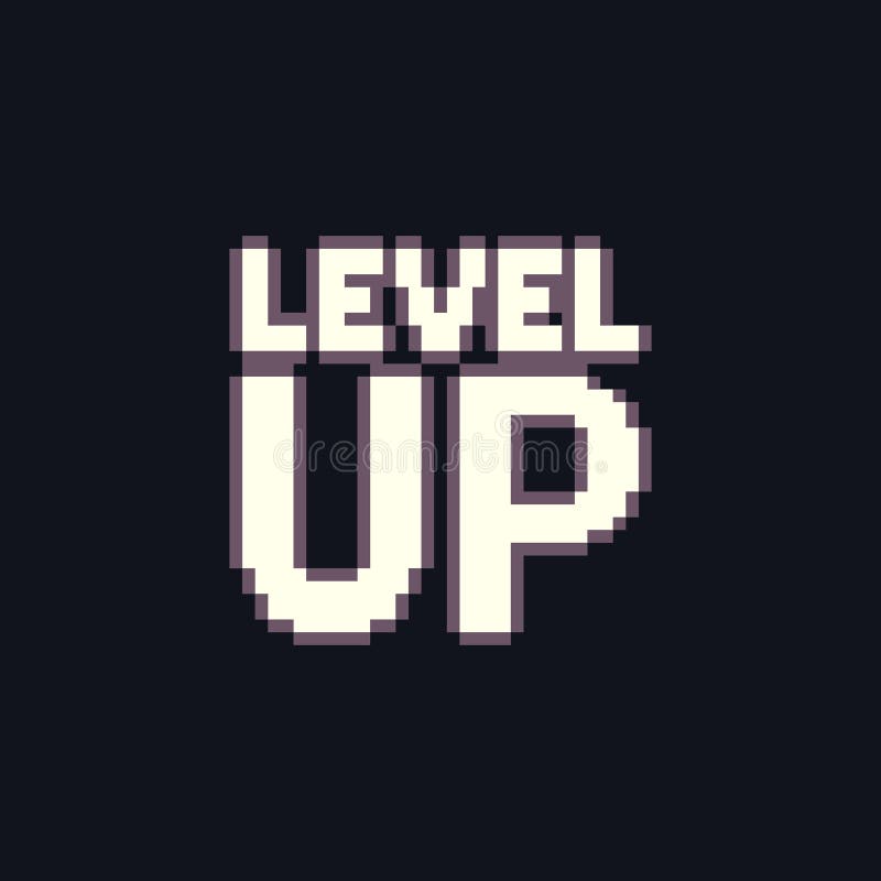 Pixel Level Up Stock Illustrations – 293 Pixel Level Up Stock ...
