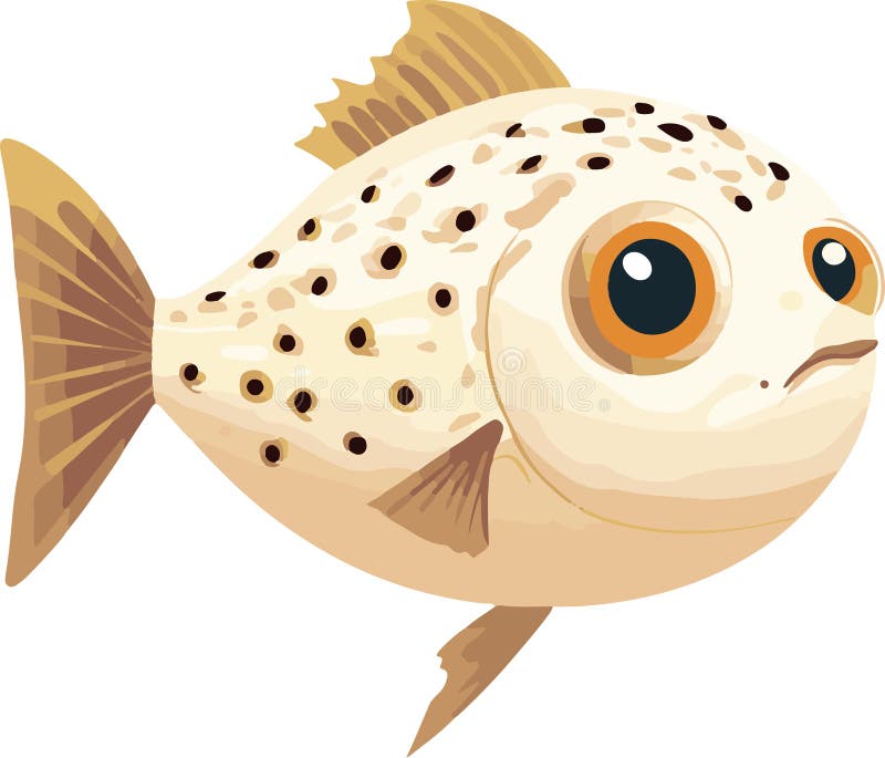 Simple Vector Blowfish Clipart Stock Vector - Illustration of basic ...