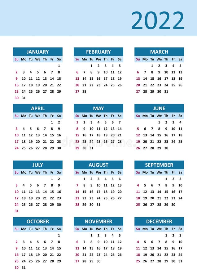 Simple Vector 2024 Calendar Week Starts on Monday Stock Vector ...