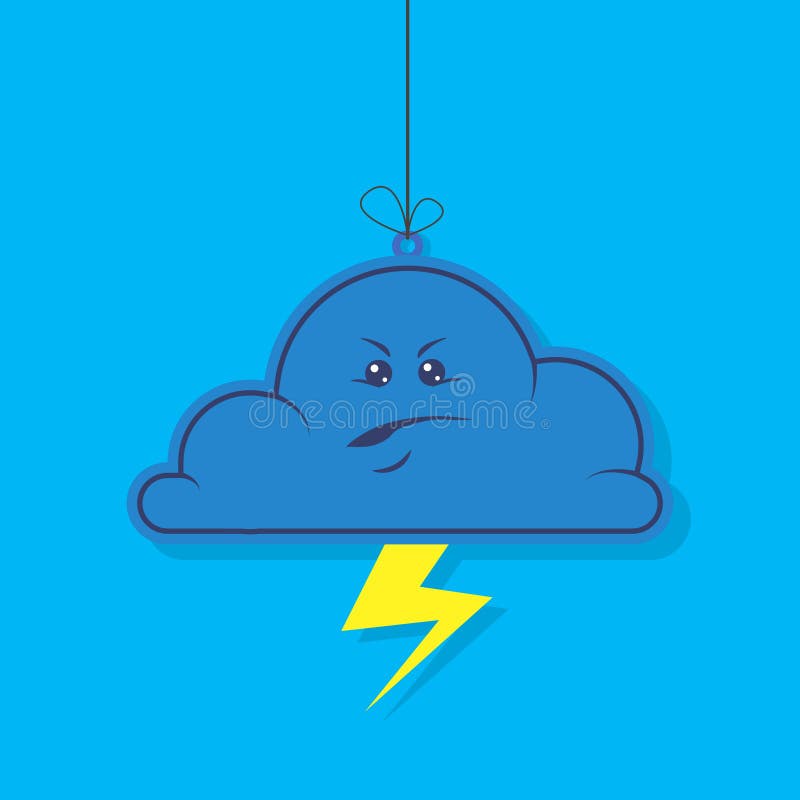 Angry Cloud Stock Illustrations – 1,515 Angry Cloud Stock Illustrations ...