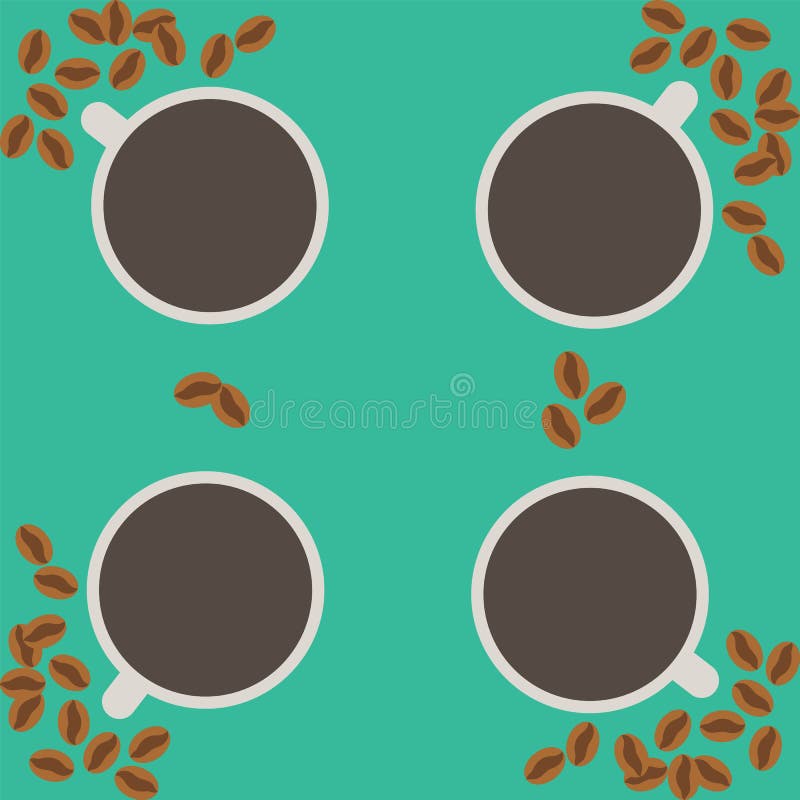 Simple vector coffee icon stock illustration. Illustration of cafe ...