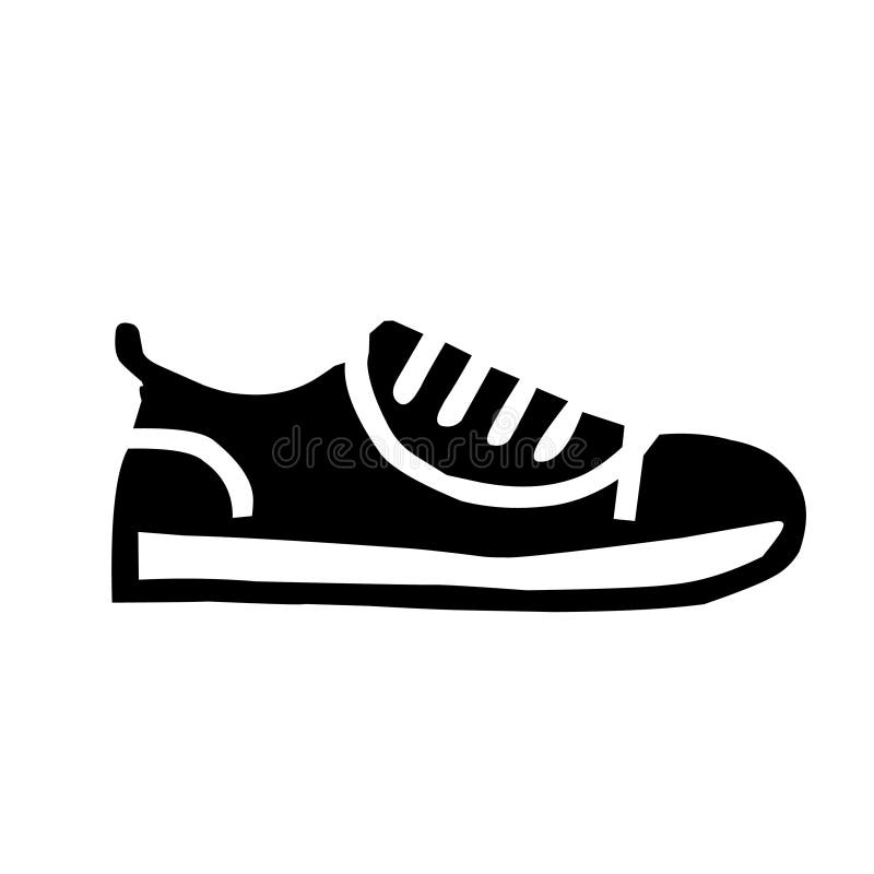 Simple Vector Design of Shoe Design Stock Vector - Illustration of ...