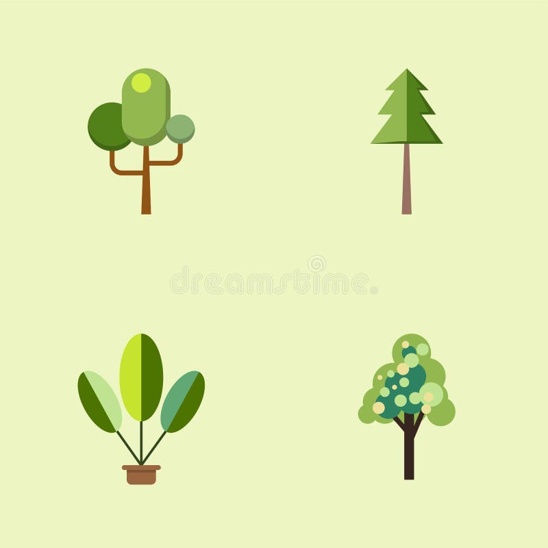 Set Green Pixel Tree Stock Illustrations – 598 Set Green Pixel Tree ...