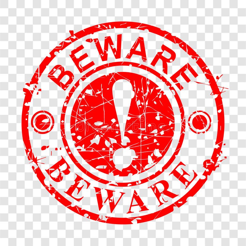 Beware Transparent Stock Illustrations – 1,118 Beware Transparent Stock ...
