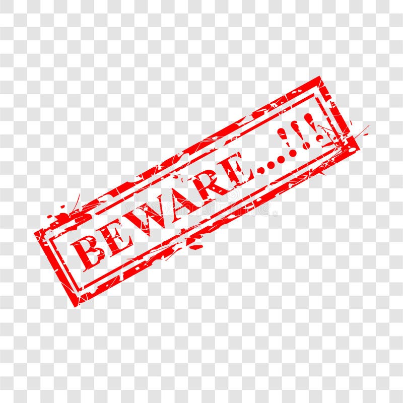Beware Transparent Stock Illustrations – 1,135 Beware Transparent Stock ...