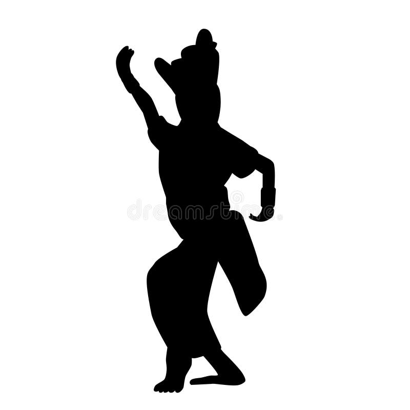 Simple Vector Silhouette of Young Girl Traditional West Java, Sunda ...