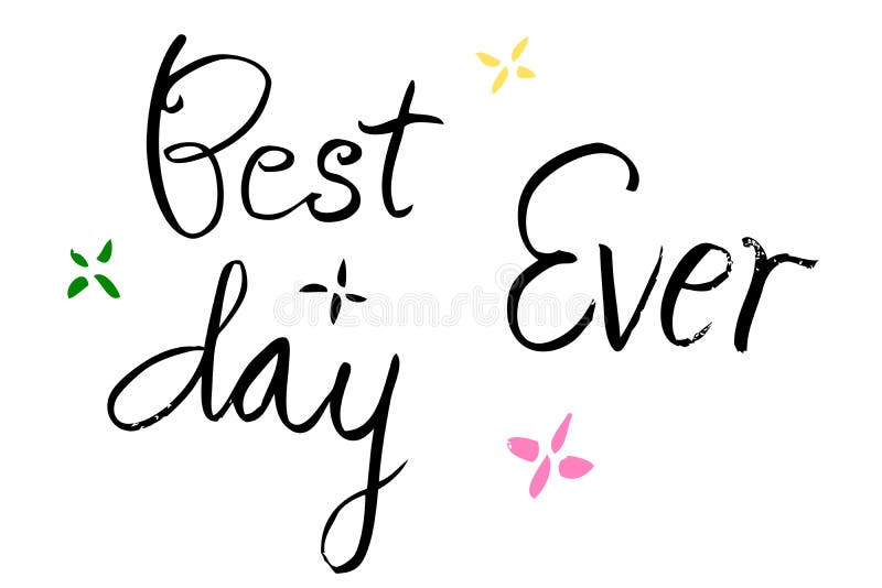 Draw the best of you stock illustration. Illustration of imagination ...