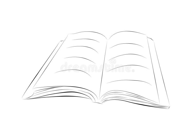 How To Draw An Open Realistic Book