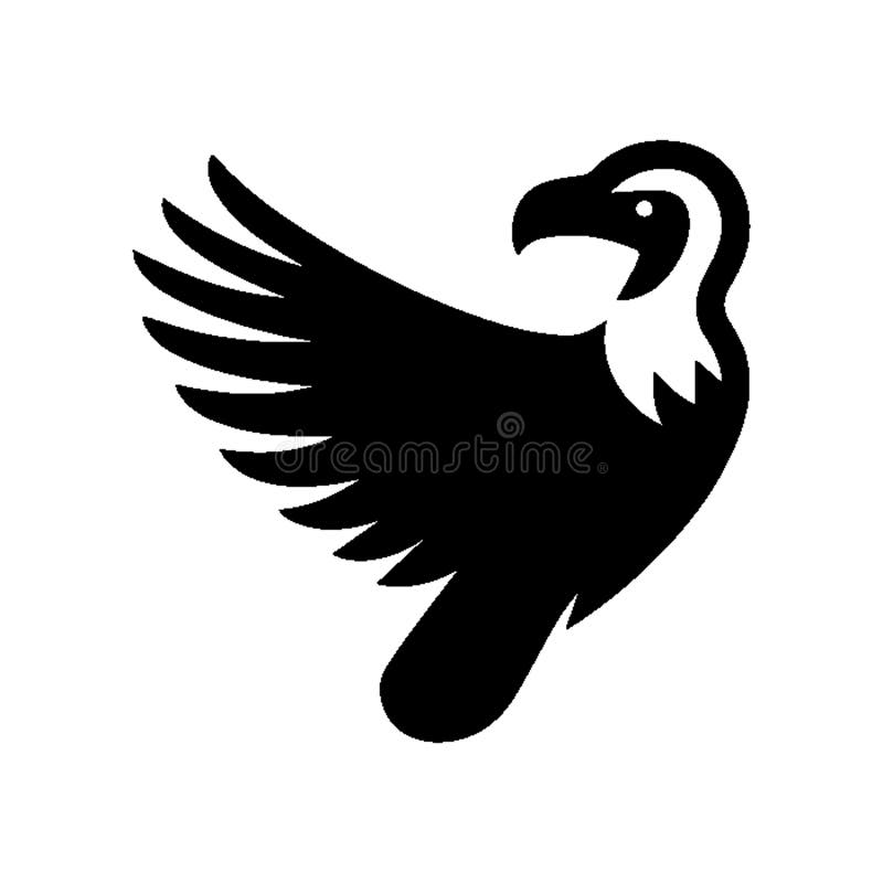 Andean Condor Simple Logo Vector Icon Design Illustration. Stock Vector ...