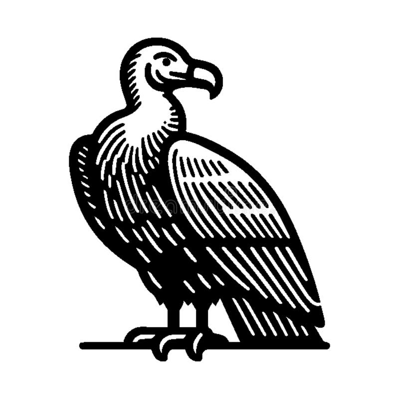 Simple Vector Icon of Andean Condors Logo Illustration. Stock Vector ...