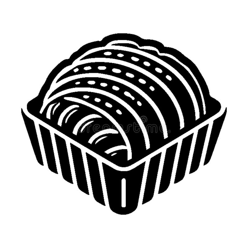 Simple Vector Icon Baklava Logo Design Illustration. Stock Vector ...