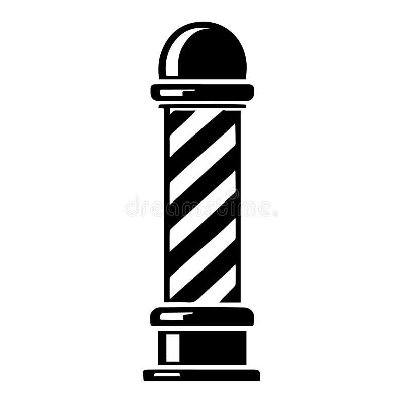 Simple Barbers Pole Vector Stock Illustrations – 22 Simple Barbers Pole Vector Stock ...