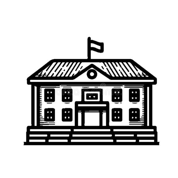 Simple Vector Icon of Barracks Logo Design Illustration. Stock Vector ...