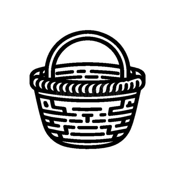 Simple Vector Icon Baskets Logo Illustration. Stock Vector ...