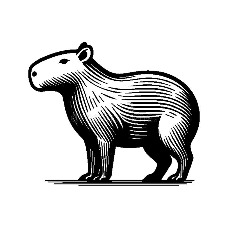 Capybara Logo Stock Illustrations – 569 Capybara Logo Stock ...