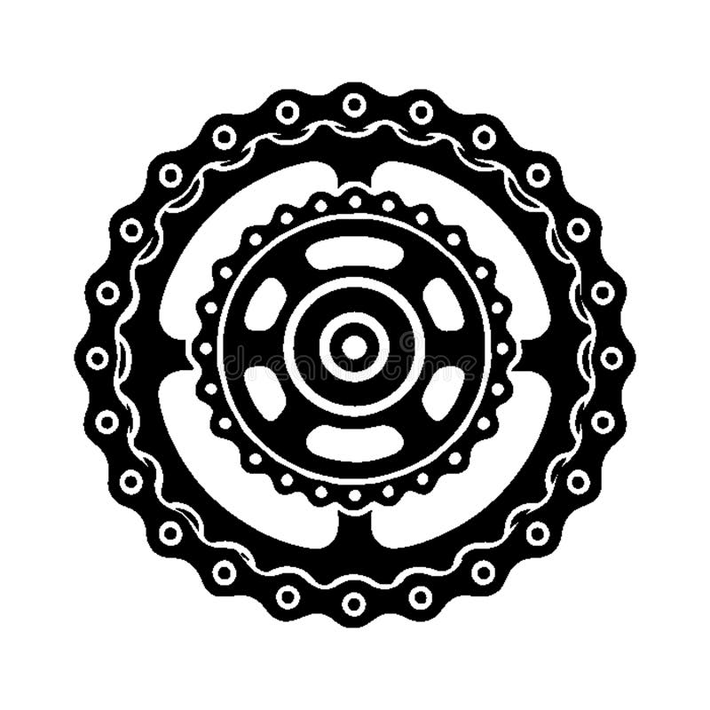 Chains Vector Icon Logo Design Illustration. Stock Vector ...