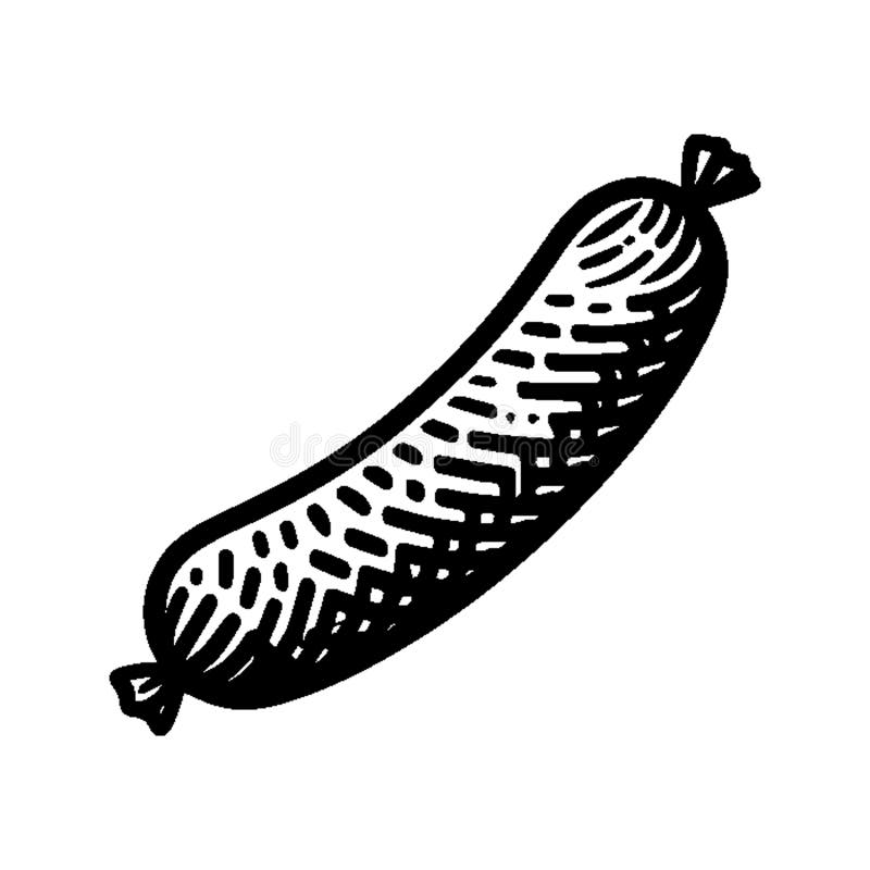 Simple Vector Chorizo Logo Design Illustration Icon. Stock Vector ...