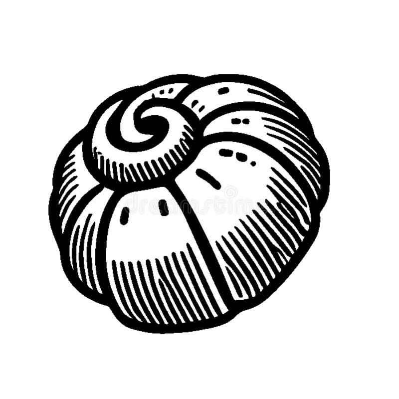 Danish Pastries Vector Icon for Logo Illustration. Stock Vector ...