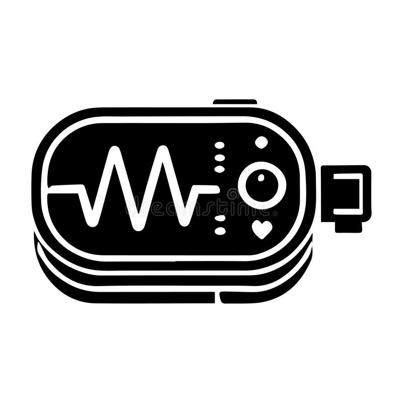 Ecg Ekg Machine Logo Design Illustration Stock Illustrations – 48 Ecg ...