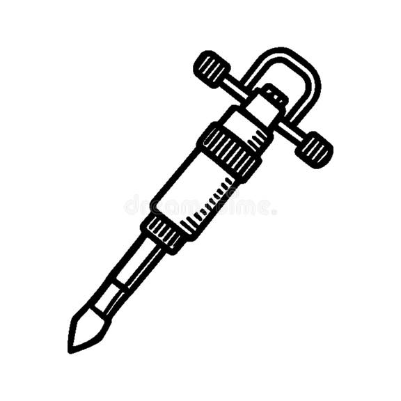 Simple Vector Icon of Extraction Tools Logo Design Illustration. Stock ...