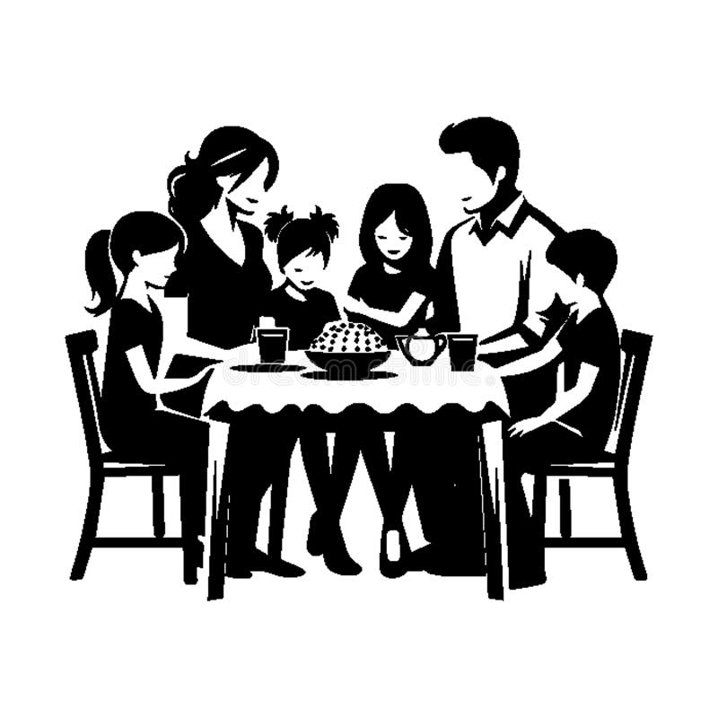 Dinner Reunion Icon Stock Illustrations – 182 Dinner Reunion Icon Stock ...