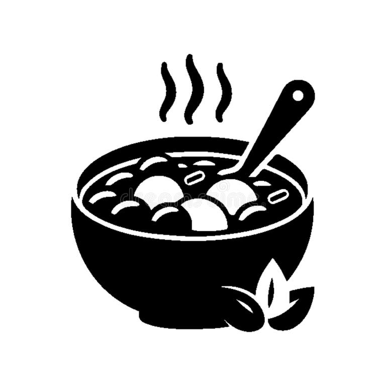 Simple Vector Icon of Feijoada Logo Design. Stock Vector - Illustration of smoky, black: 383919744