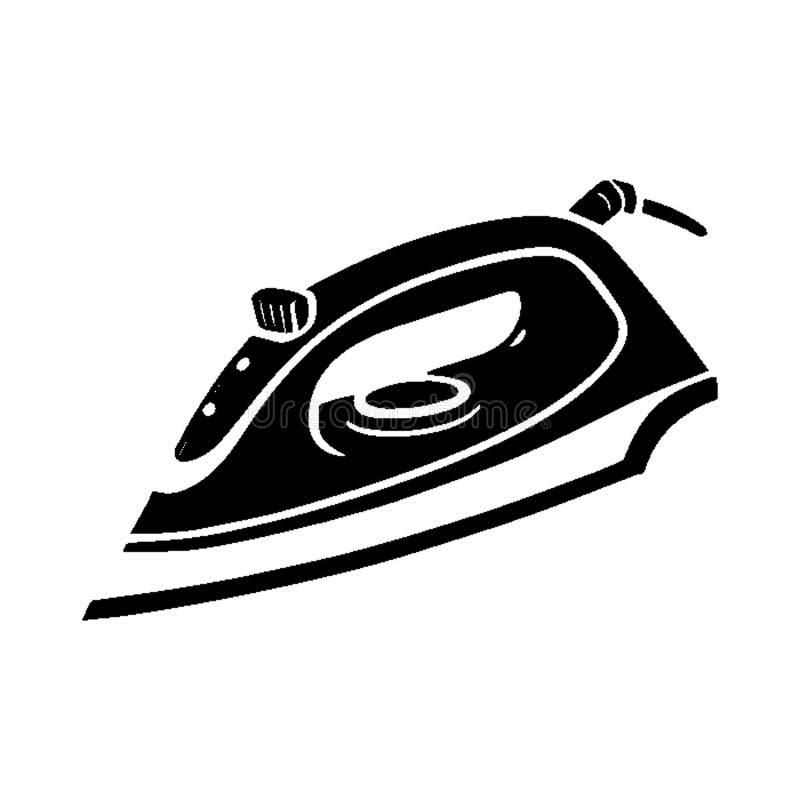 Simple Vector Flat Irons Icon Logo Design Illustration. Stock Vector ...