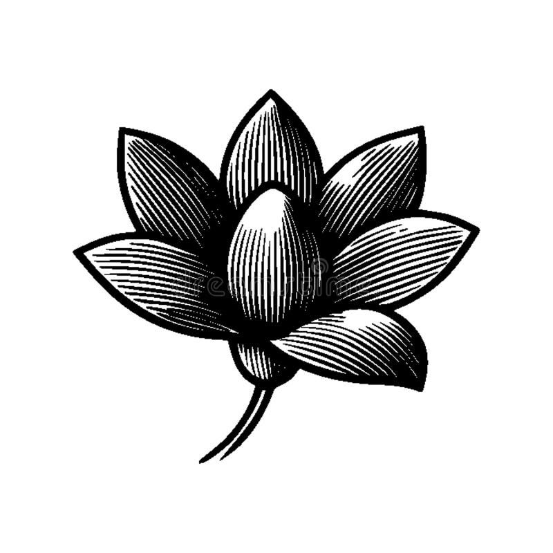 Simple Vector Icon of Flor De Ceibo Logo Design Illustration. Stock ...