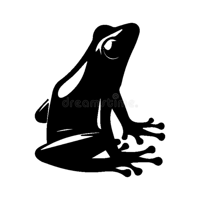 Glass Frogs Logo with Simple Vector Icon Illustration Design. Stock ...