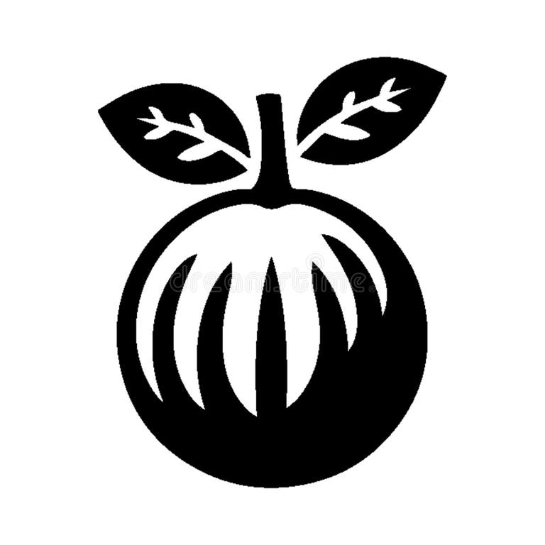 Simple Vector Icon Guava Logo Design Illustration. Stock Vector ...