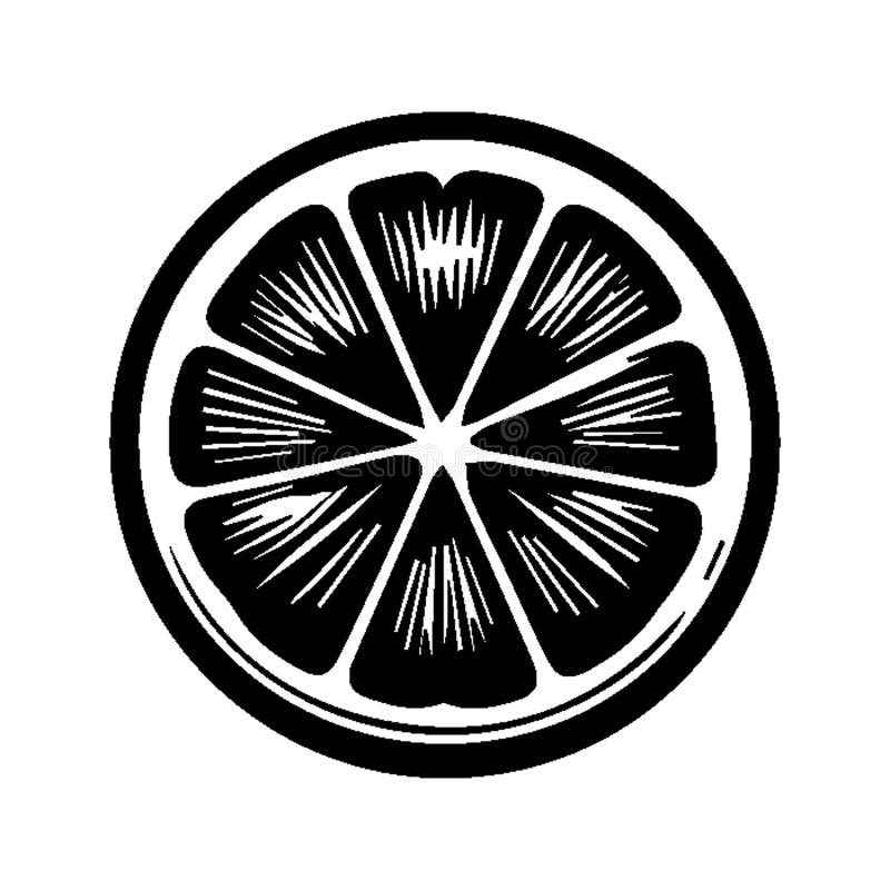 Lemon Logo Icon Vector Illustration Design Circle Stock Vector ...