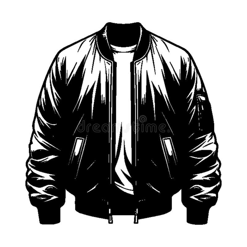 Bomber Jackets Logo Illustration Stock Illustrations – 11 Bomber ...