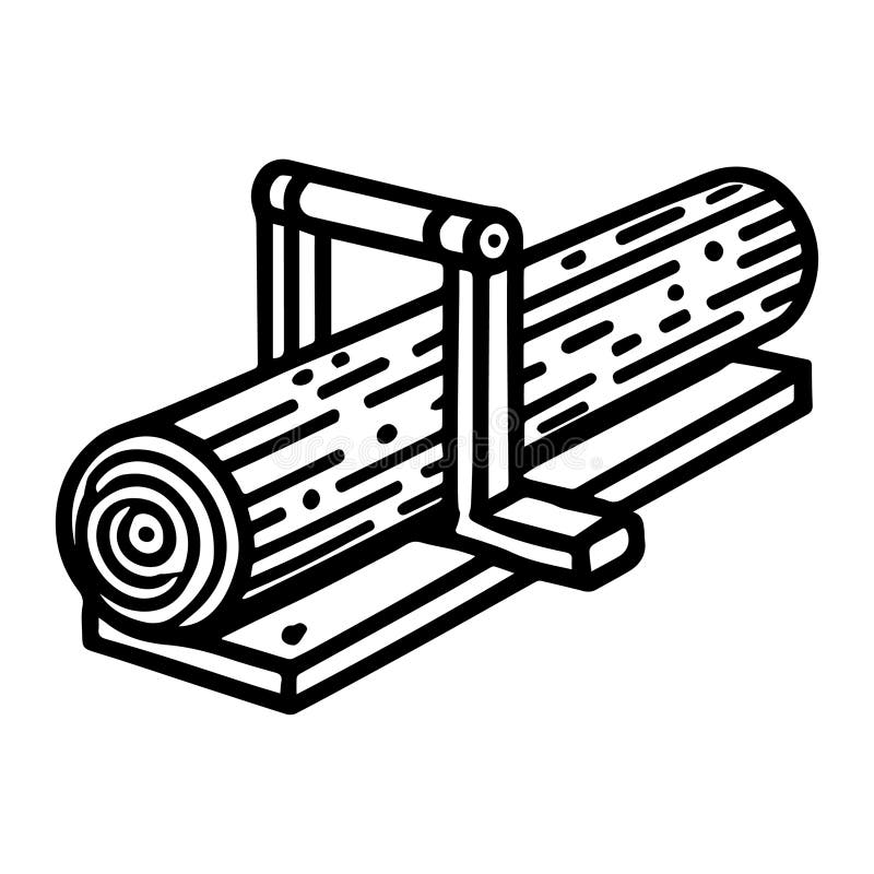 Log Splitters Stock Illustrations – 19 Log Splitters Stock ...