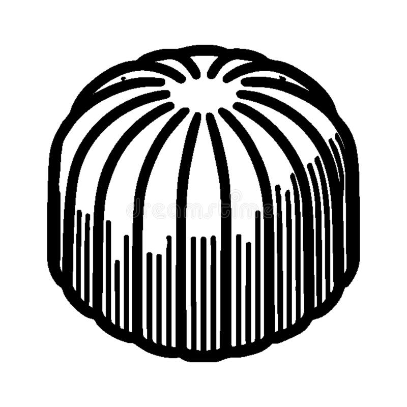 Marzipan Treats Vector Icon Logo Design. Stock Vector - Illustration of ...