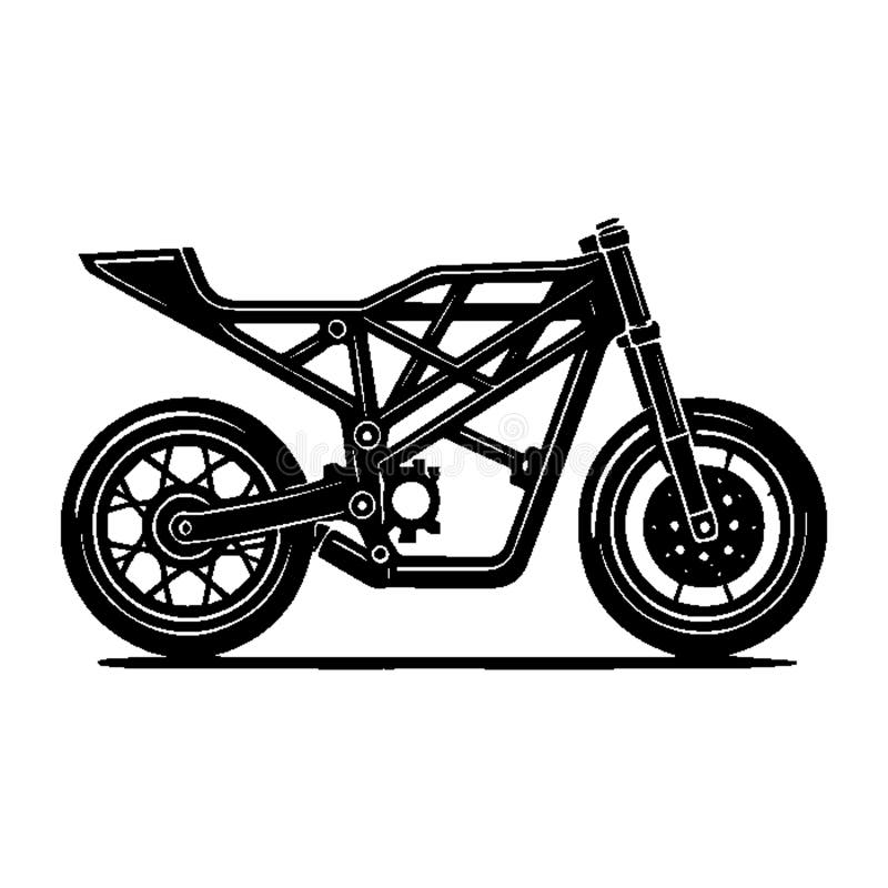 Vector Motorcycle Icon Bike Chassis Stock Illustrations – 50 Vector ...