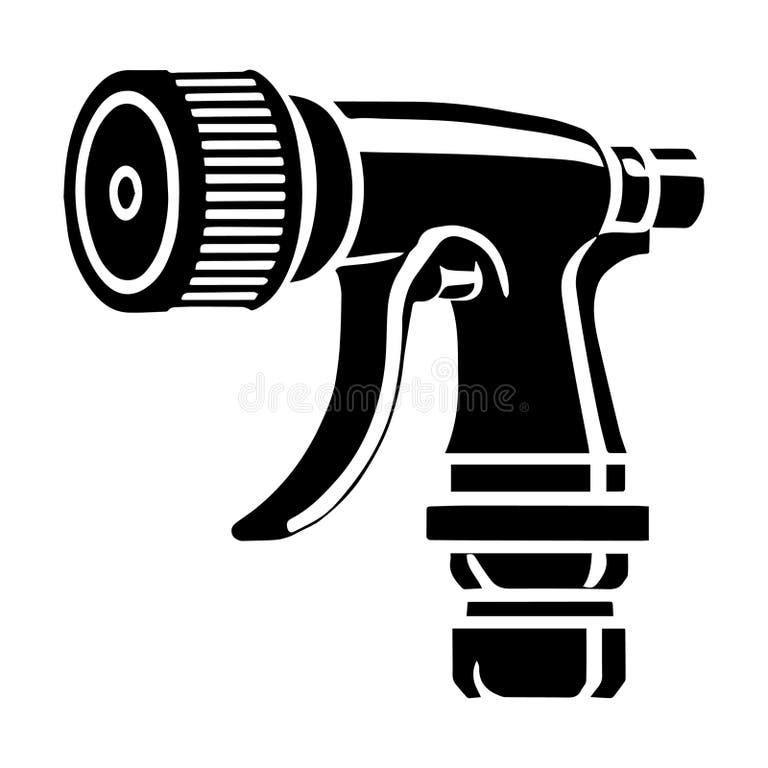 Simple Vector Icon of Nozzles Logo Design. Stock Vector - Illustration ...