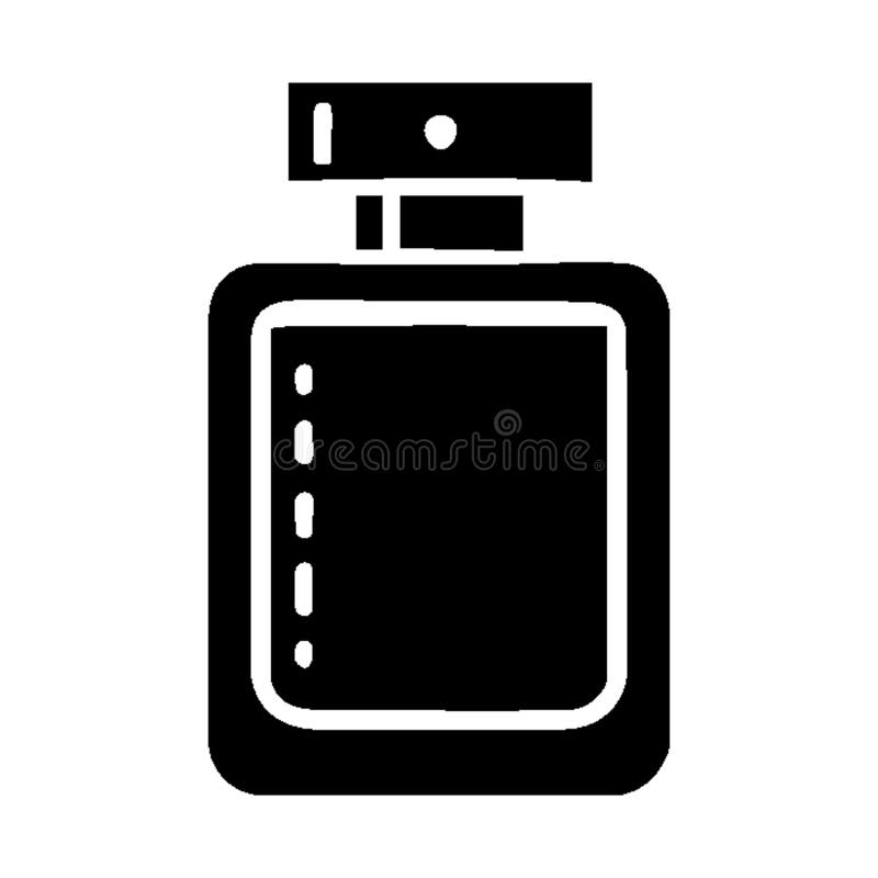 Perfume Simple Vector Icon Logo Design Illustration. Stock Vector ...