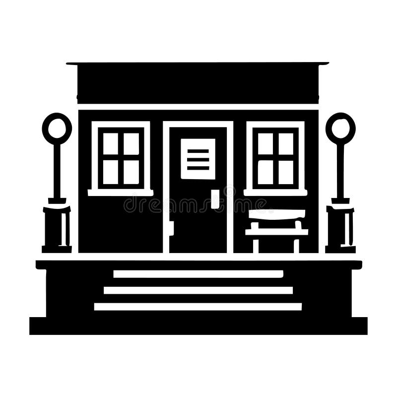 Police Station Post Office Stock Illustrations – 501 Police Station ...