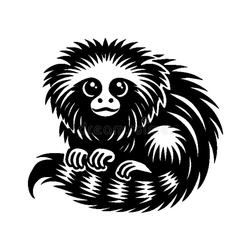Pygmy Marmoset Logo Design Illustration Stock Illustrations – 9 Pygmy ...