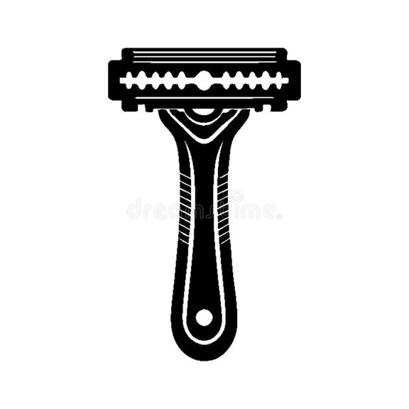 Simple Vector Razors Icon Logo Design Illustration. Stock Vector ...