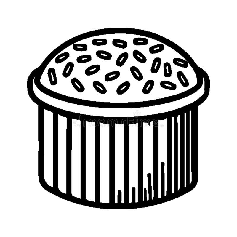 Rice Pudding Vector Icon Logo Design Illustration. Stock Vector ...