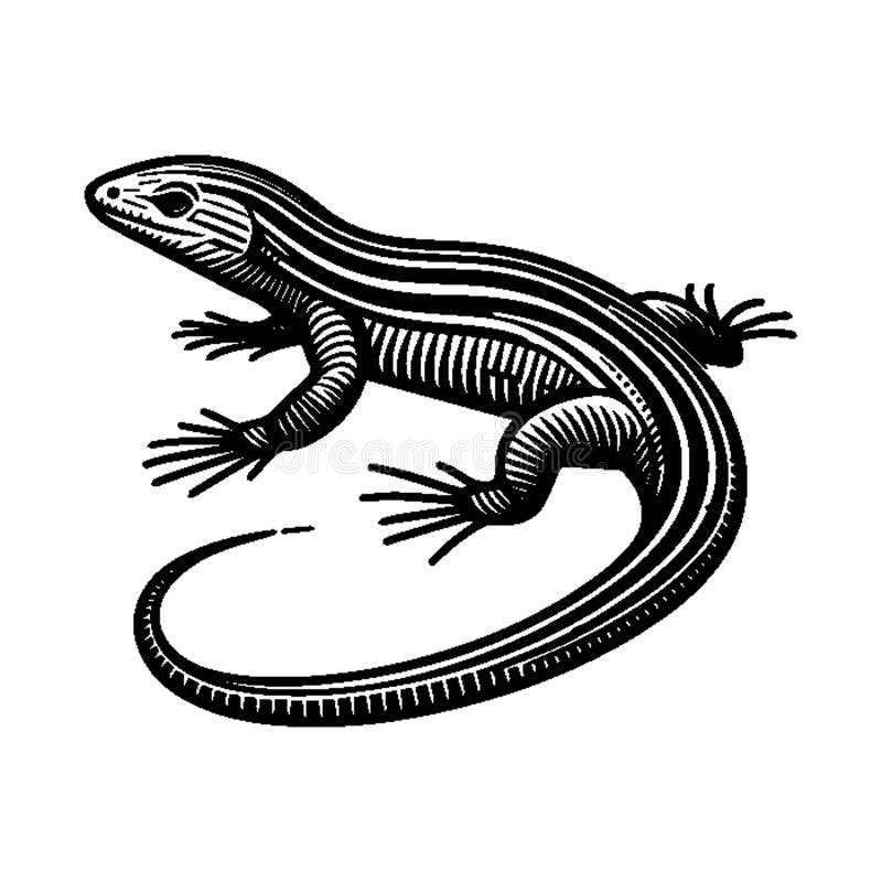 Lizard Logo.Totem Design. Vector Illustration Stock Vector ...