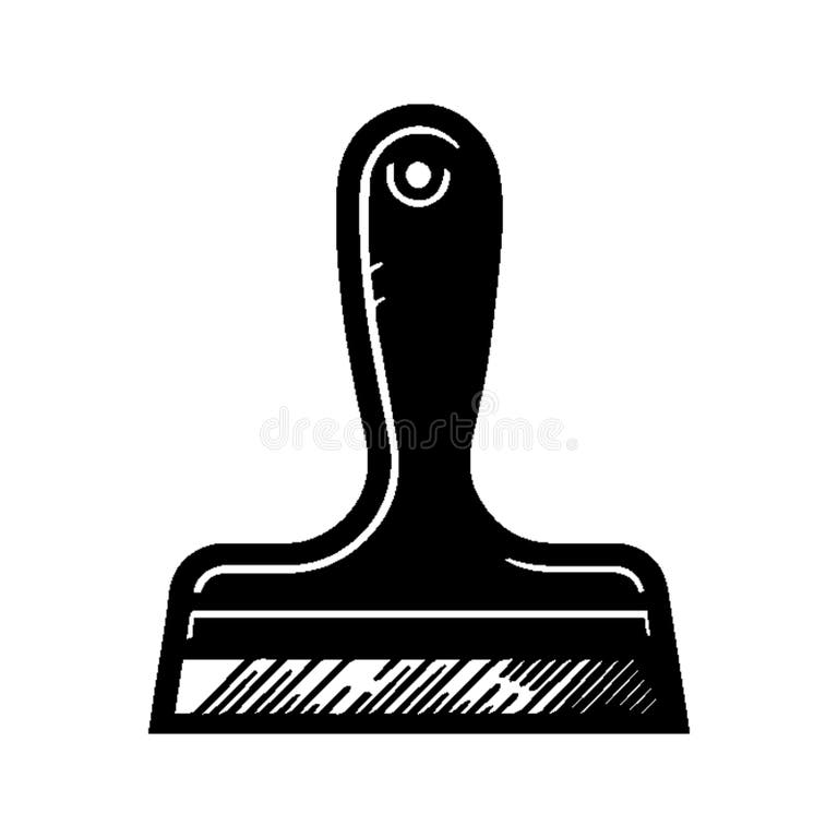 Simple Vector Icon of a Scrapers â€ Logo Design Illustration. Stock ...